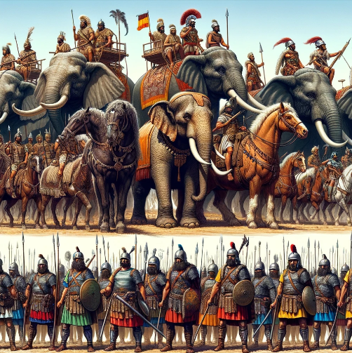 Hannibal and his African War Elephants cross the Alps – The Martin ...